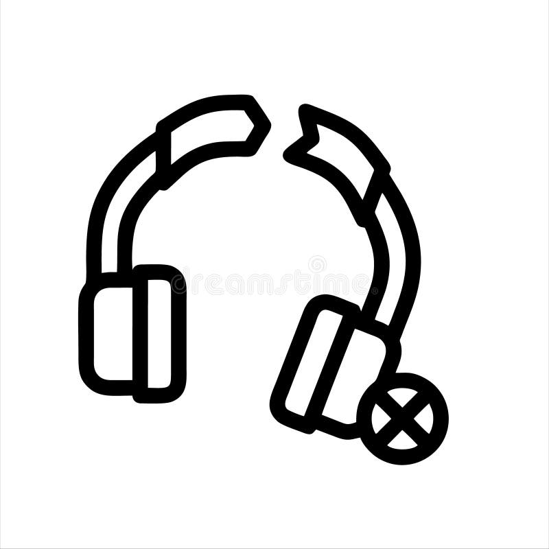 Broken light bulb symbol stock vector. Illustration of blown - 3074380