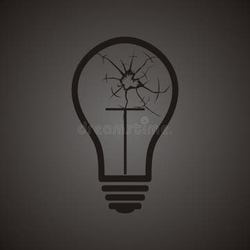 Broken Light Bulb Stock Illustrations – 2,437 Broken Light Bulb Stock ...