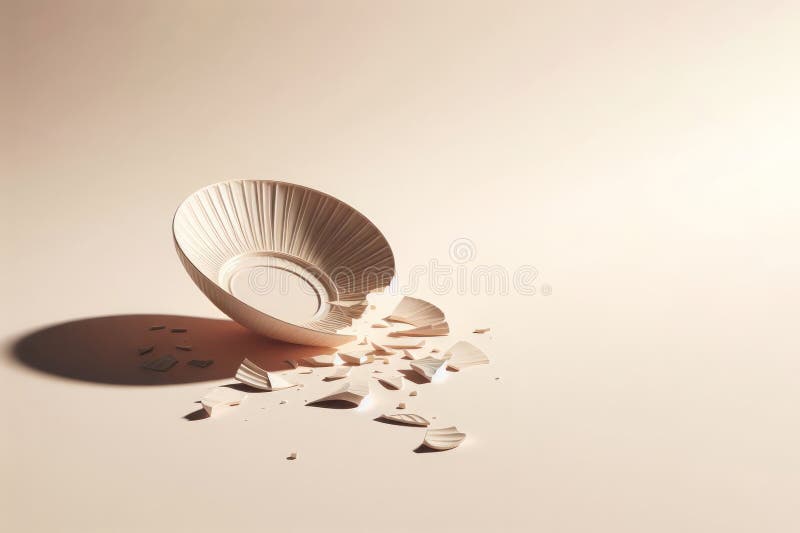 Broken Light Plate. Place for Text. Stock Illustration - Illustration ...