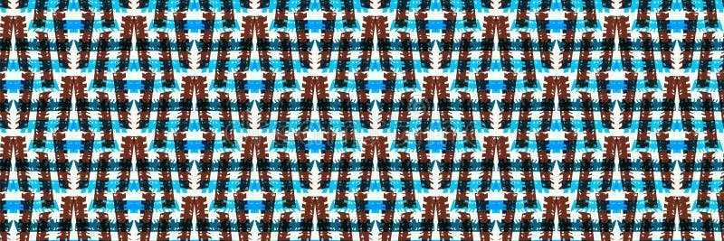 Modern Coastal Masculine Stripe Repeatable Border Pattern. Broken Line ...