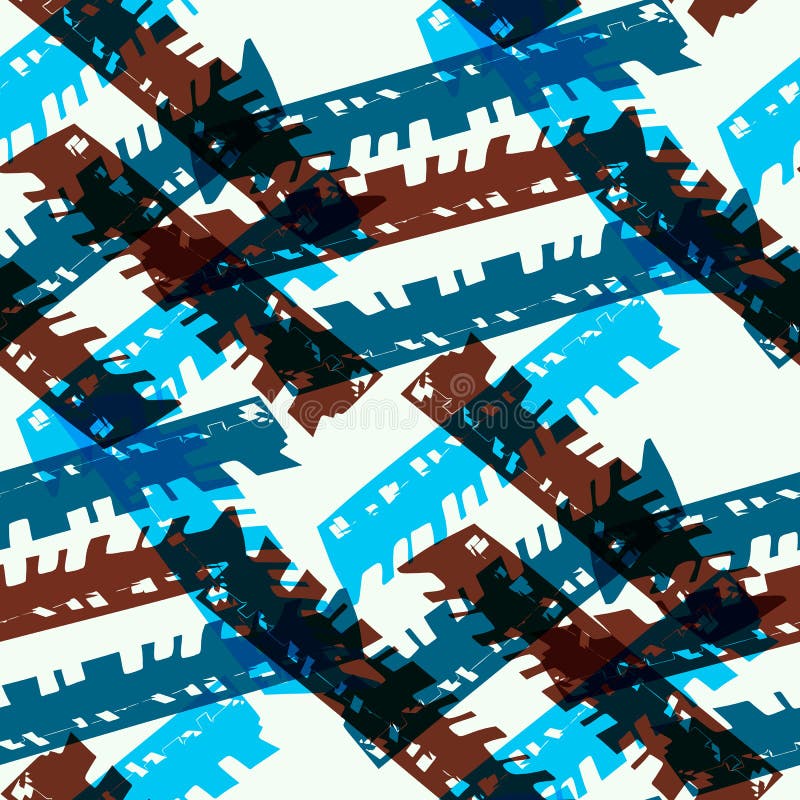 Modern Coastal Masculine Stripe Repeat Pattern. Broken Line Seamless ...