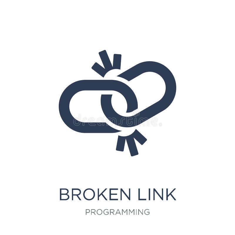 Broken Link Icon Stock Illustrations – 1,763 Broken Link Icon Stock ...