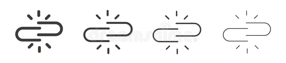 Broken Link Icon Stock Illustrations – 2,047 Broken Link Icon Stock ...