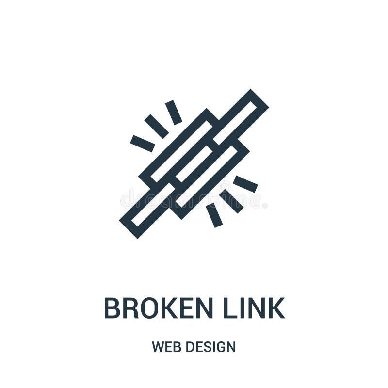 Broken Link Icon Stock Illustrations – 1,763 Broken Link Icon Stock ...
