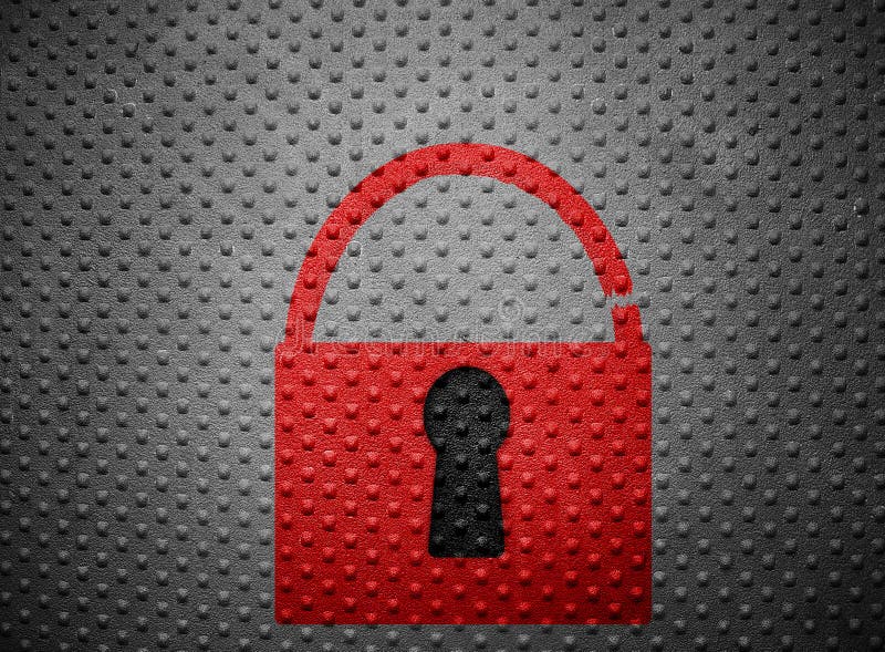 Broken lock stock photo. Image of broken, protect, secure - 70951100