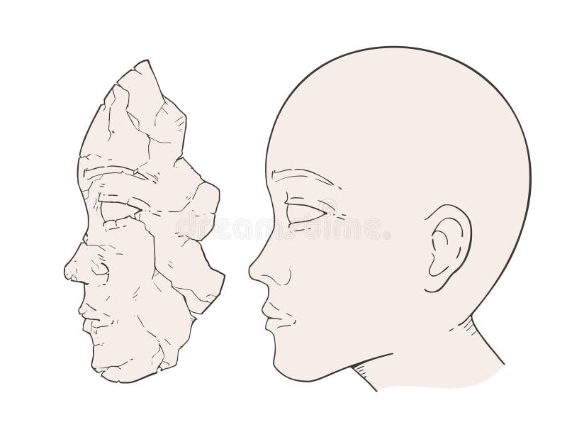 Broken mask illustration stock vector. Illustration of dead - 290281031