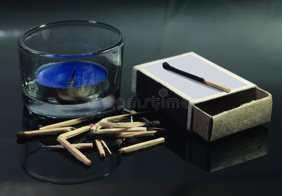 The broken matches stock image. Image of mirror, match - 26556017