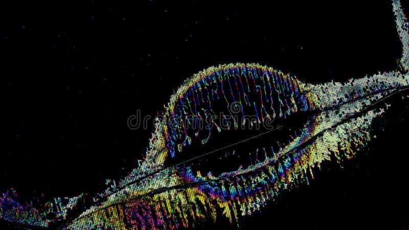 Broken Matrix LCD Screen RGB Original Wallpaper Stock Photo - Image of ...