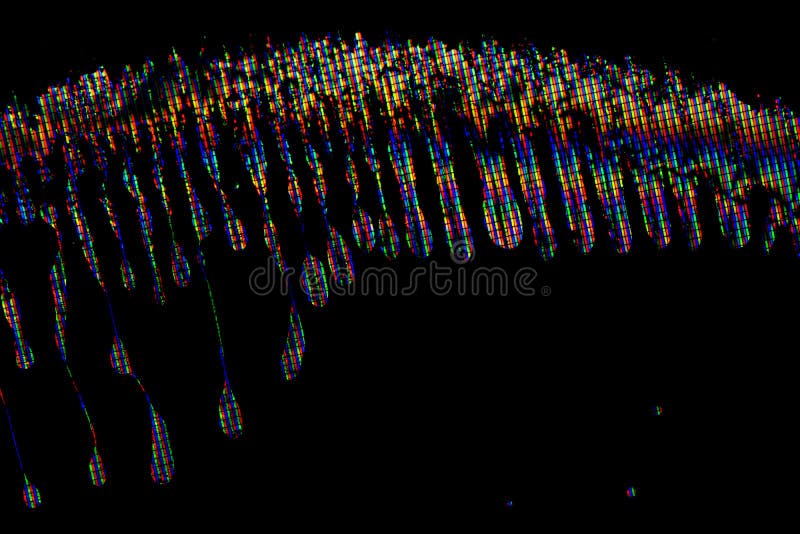 Broken Matrix LCD Screen RGB Original Wallpaper Stock Photo - Image of ...