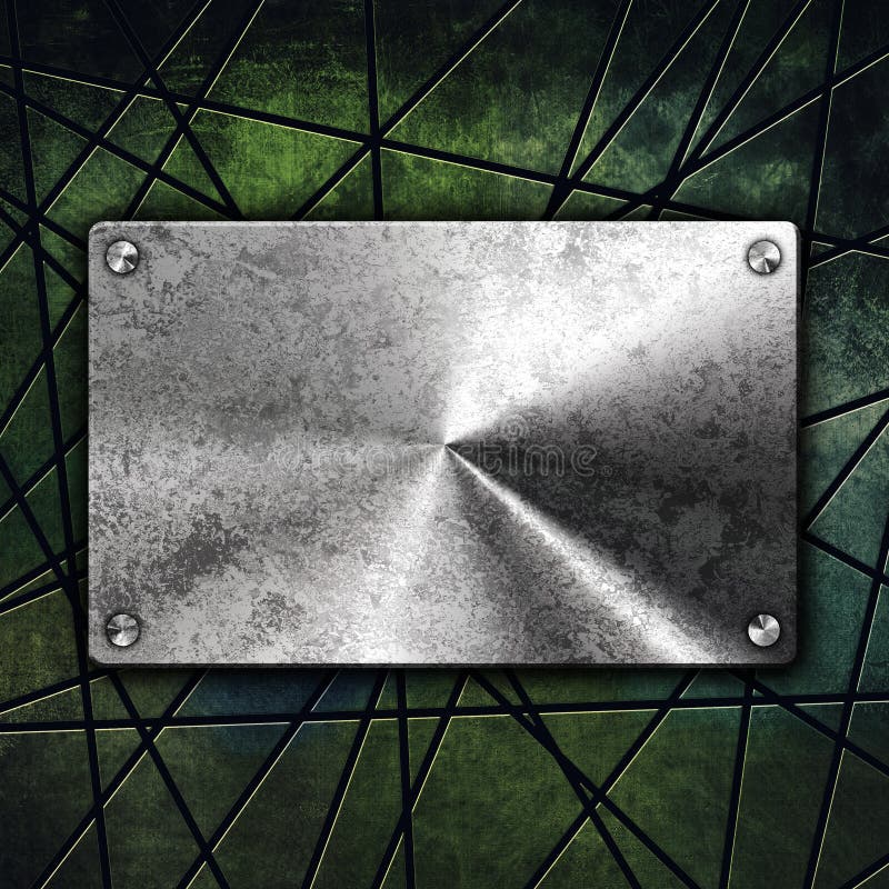 Broken metal background stock illustration. Illustration of steel ...