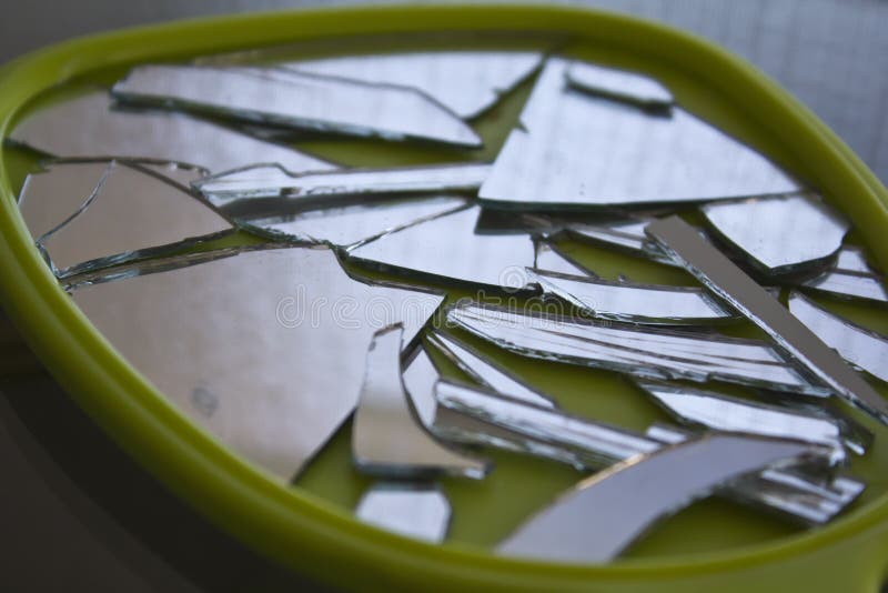 Broken mirror stock photo. Image of glass, sharp, shattered - 101669848