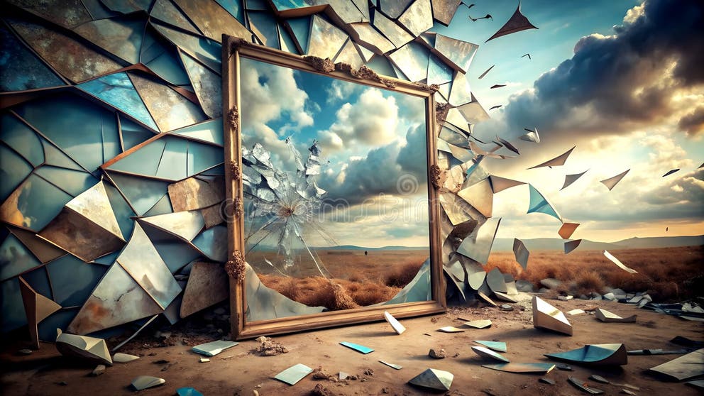 The Broken Mirror: a Surreal Exploration of Identity and Reflection ...