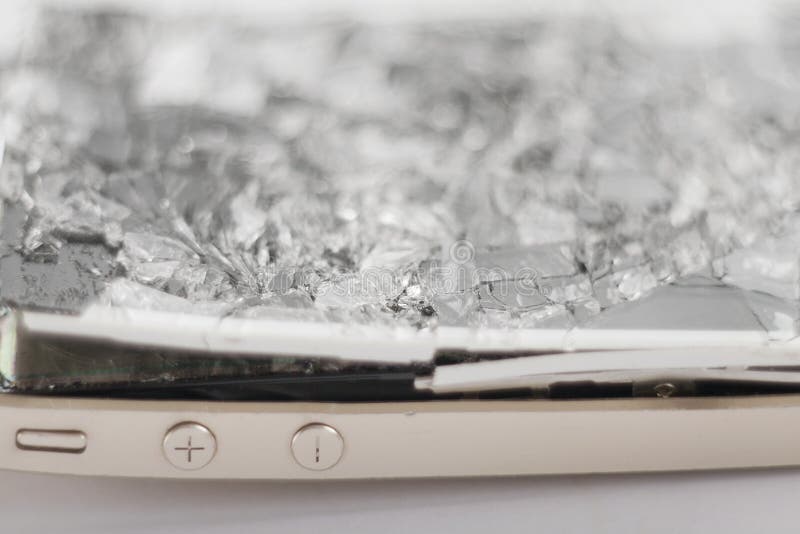 Broken mobile device. stock photo. Image of connection - 40756806