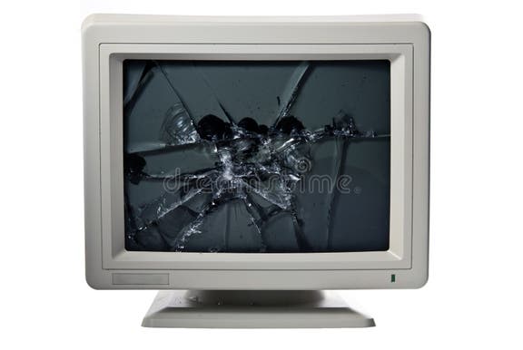 3,391 Broken Computer Monitor Screen Stock Photos - Free & Royalty-Free ...