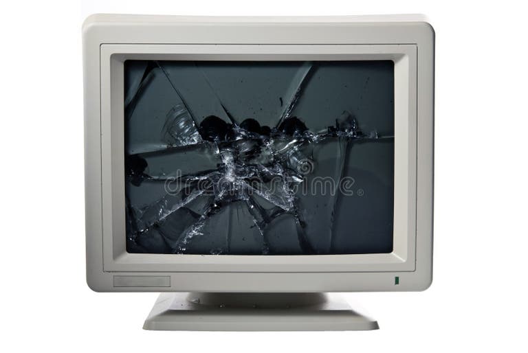 3,391 Broken Computer Monitor Screen Stock Photos - Free & Royalty-Free ...
