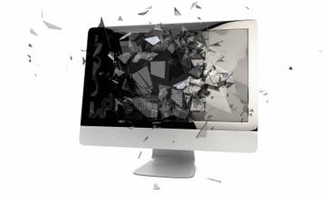 Broken Monitor Stock Illustrations – 7,144 Broken Monitor Stock ...