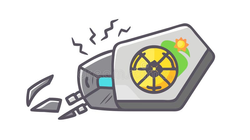 Broken Nuclear Device, Radioactive Core, Energy Malfunction Warning ...