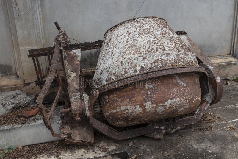 Antique Cement Mixer Stock Photos - Free & Royalty-Free Stock Photos ...
