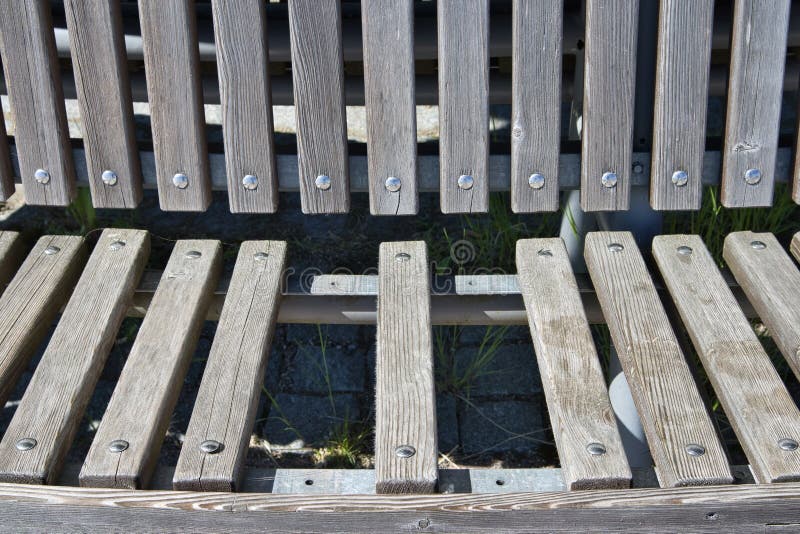 Broken old park bench stock photo. Image of grey, grunge - 249174266