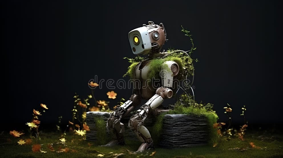 Broken Old Robot Stock Illustrations – 453 Broken Old Robot Stock ...