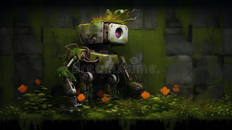 Abandoned Robots Stock Illustrations – 51 Abandoned Robots Stock ...