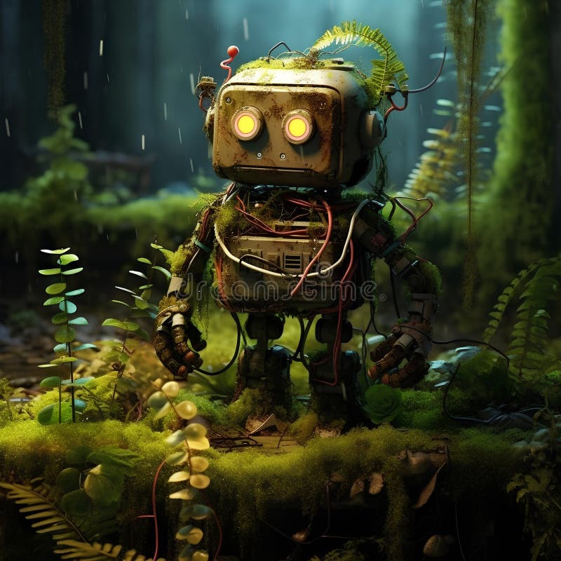 Abandoned Robots Stock Illustrations – 51 Abandoned Robots Stock ...