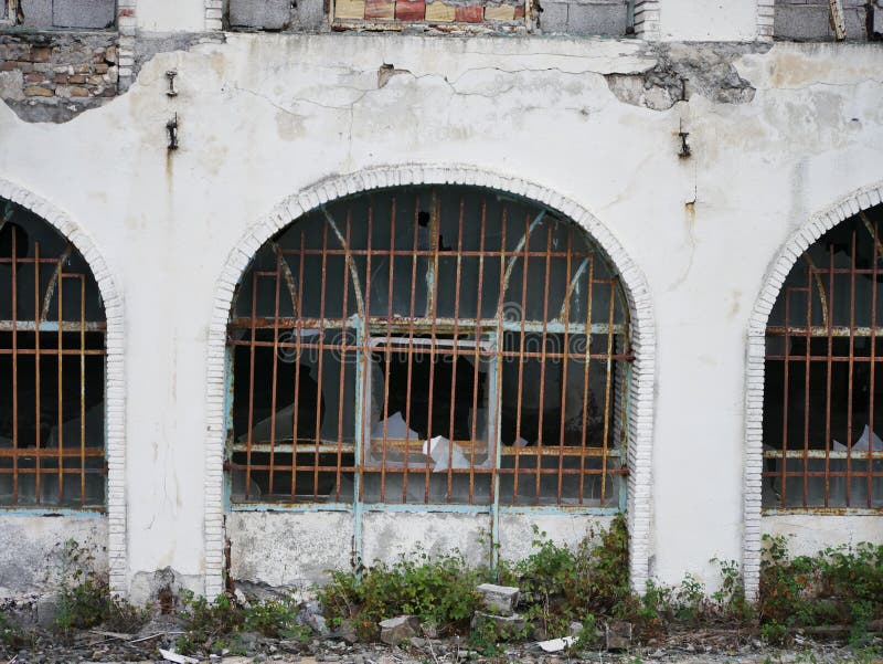 Broken, Old and Run Down Building in Iran Stock Photo - Image of iran ...