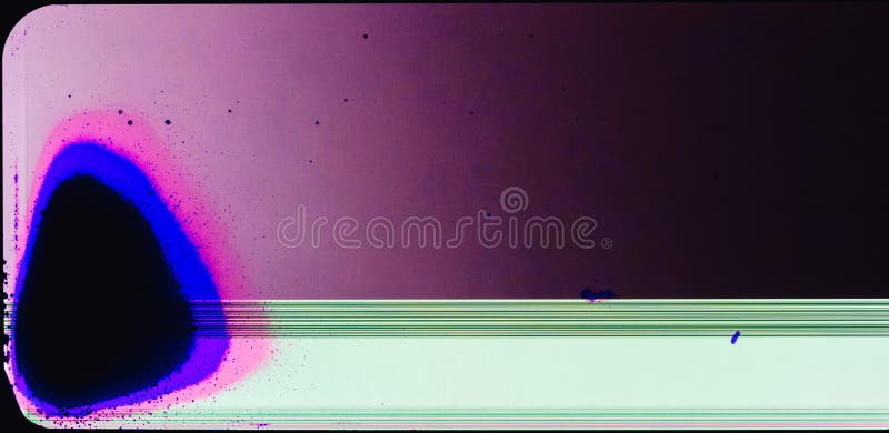 Broken OLED Display of a Smartphone, Abstract Glitch Background with ...