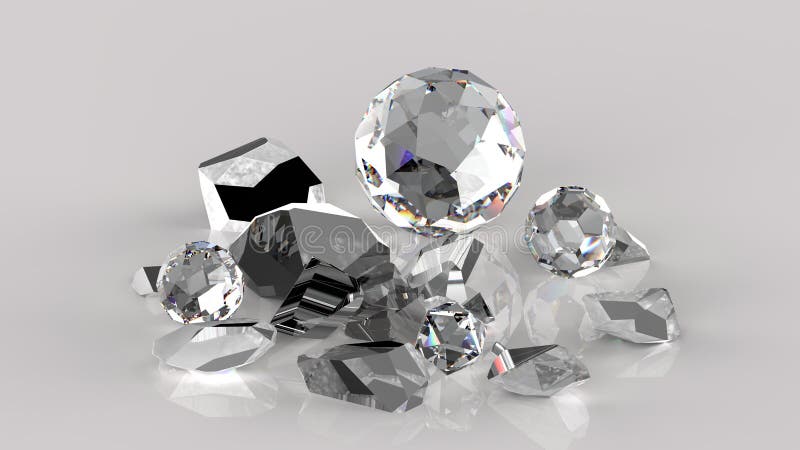 Crystals broken stock illustration. Illustration of crystal - 52226455