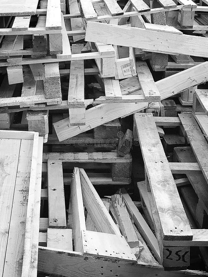 Broken pallets stock image. Image of field, industry - 58714165