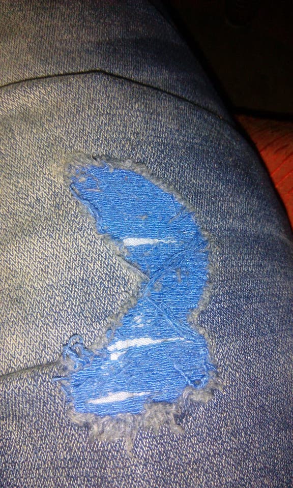 Broken Pants stock photo. Image of love, nice, pants - 132942722