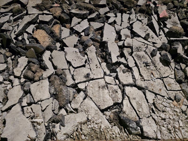 Rubble Ruin Brick Building Wall Broken Demolition Destruction Pile ...