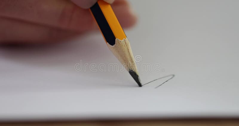 Broken Pencil Problem in Exam or Business Meeting or Interview Stock ...