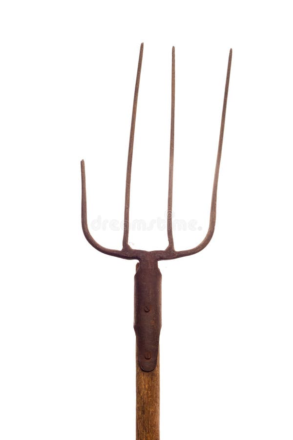 Broken pitchfork stock image. Image of idiom, fall, business - 33463597