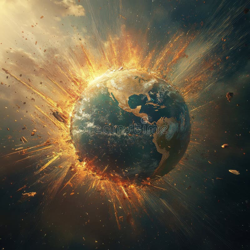 Broken Planet Adrift Stock Photos - Free & Royalty-Free Stock Photos ...