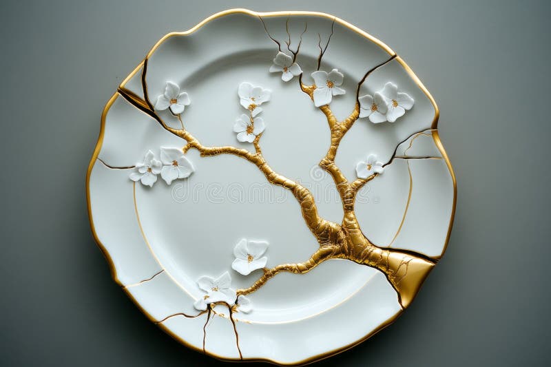 Broken Plate, Symbolic Gesture, Ending a Tradition Represents the Close ...