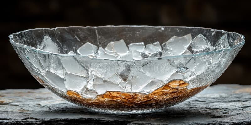 Broken Plate on Table, White Ceramic Pieces, Smashed Crockery Bowl ...