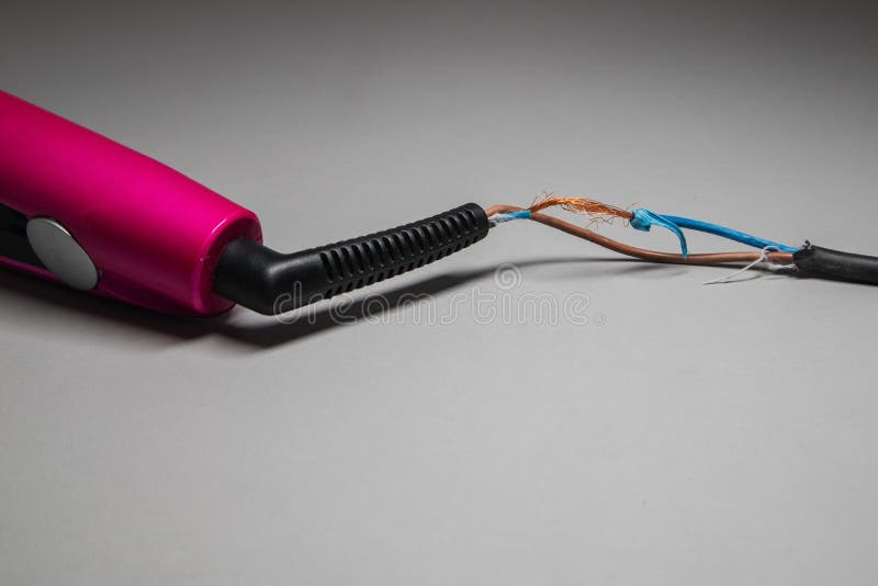 Broken Power Cord for Home Electrical Appliances, Electric Tools ...