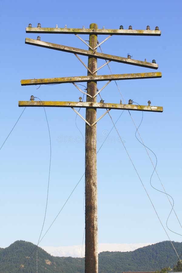 Broken Power Lines stock photo. Image of outage, hydro - 25893798