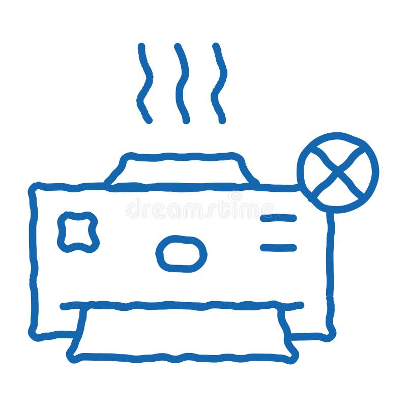 Broken Printer Stock Illustrations – 362 Broken Printer Stock ...