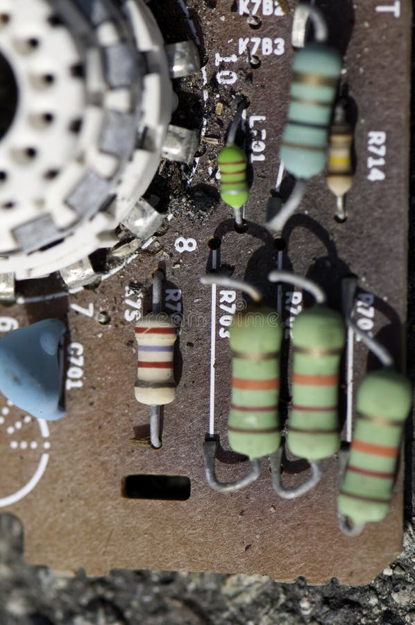 Broken Radio stock image. Image of semiconductor, electronics - 9106501