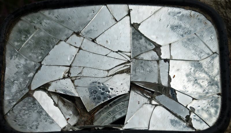 361 Broken Mirror Rear View Stock Photos - Free & Royalty-Free Stock ...