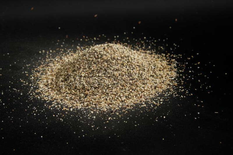 Broken Rice Broken in Black Scenes Stock Image - Image of vietnam ...