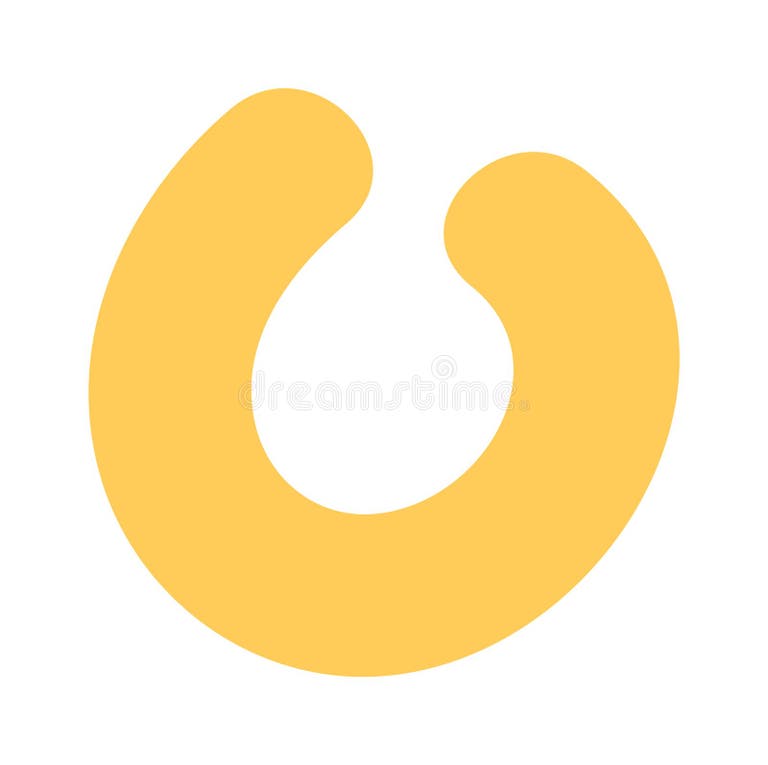 Broken Ring Round Color Doodle Stock Vector - Illustration of broken ...