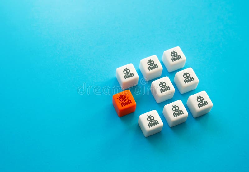 Broken Robot. Bot is Out of Order. Failure of Machines and Equipment ...