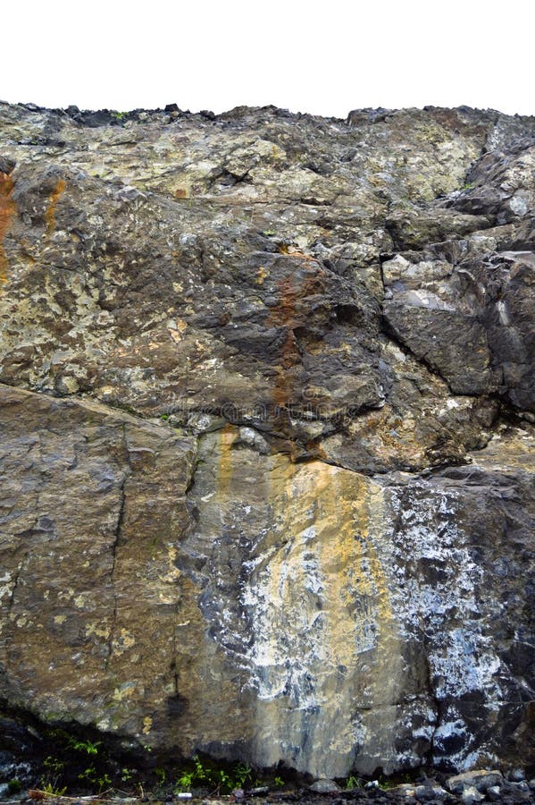 Hard Rock Crack Surface Texture Brown Stock Image - Image of grungy ...