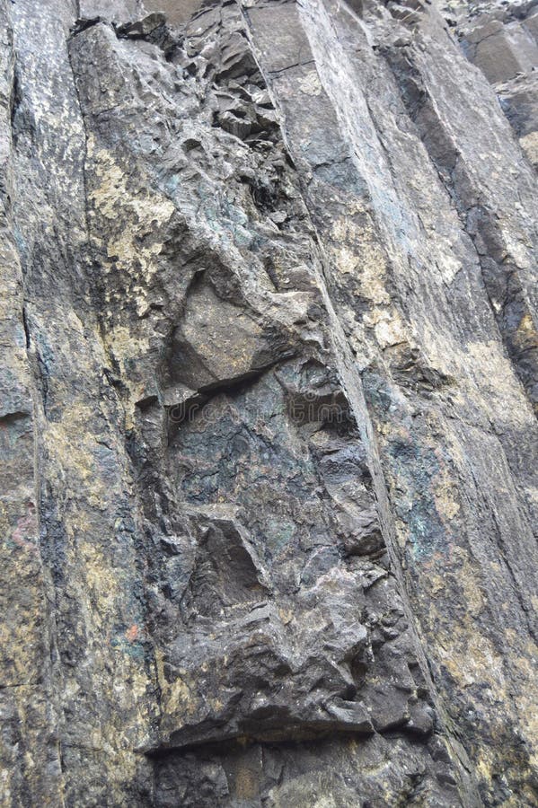 Broken rock textures stock photo. Image of floor, brown - 135728652