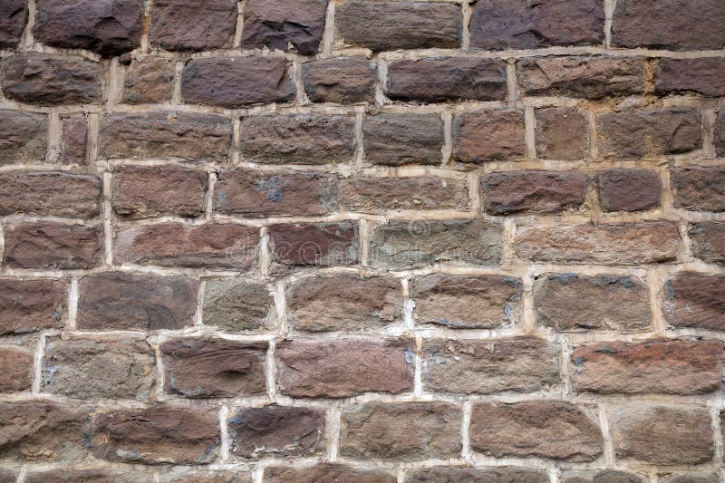 Broken rock walls stock photo. Image of aging, erosion - 390096484