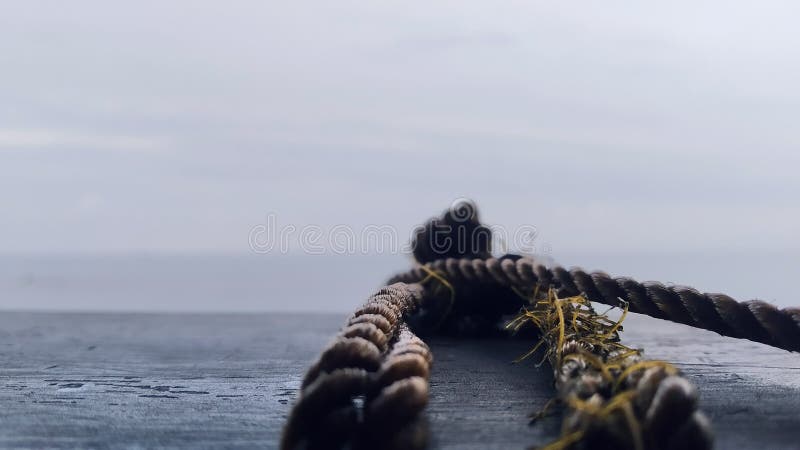 Broken rope stock image. Image of dangerous, problem - 13192887