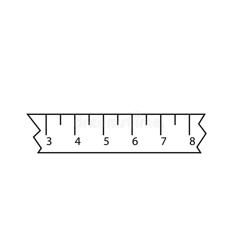 Ruler Outline Stock Illustrations – 11,983 Ruler Outline Stock ...